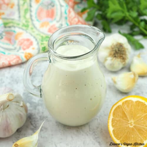 Vegan Roasted Garlic Cream – Dianne's Vegan Kitchen