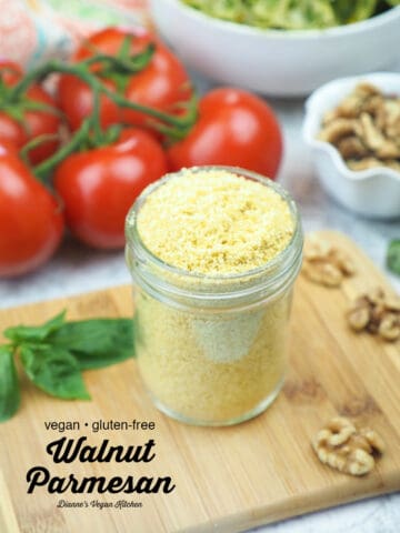 Vegan Parmesan Cheese made with Walnuts – Dianne's Vegan Kitchen