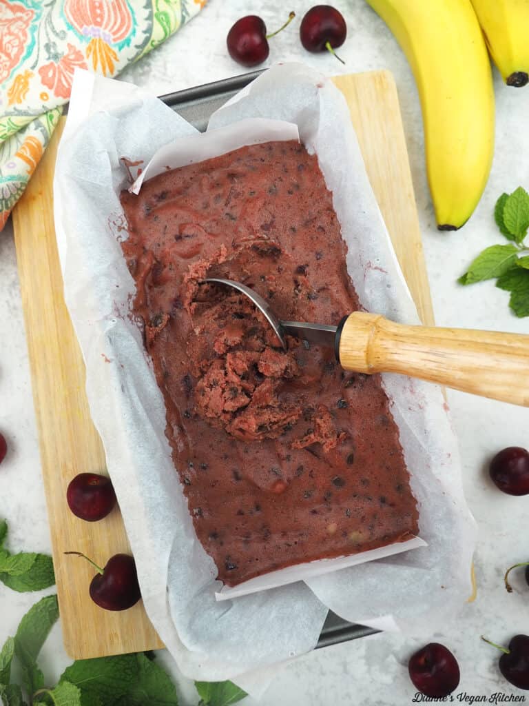 Chocolate Cherry Nice Cream – Dianne's Vegan Kitchen