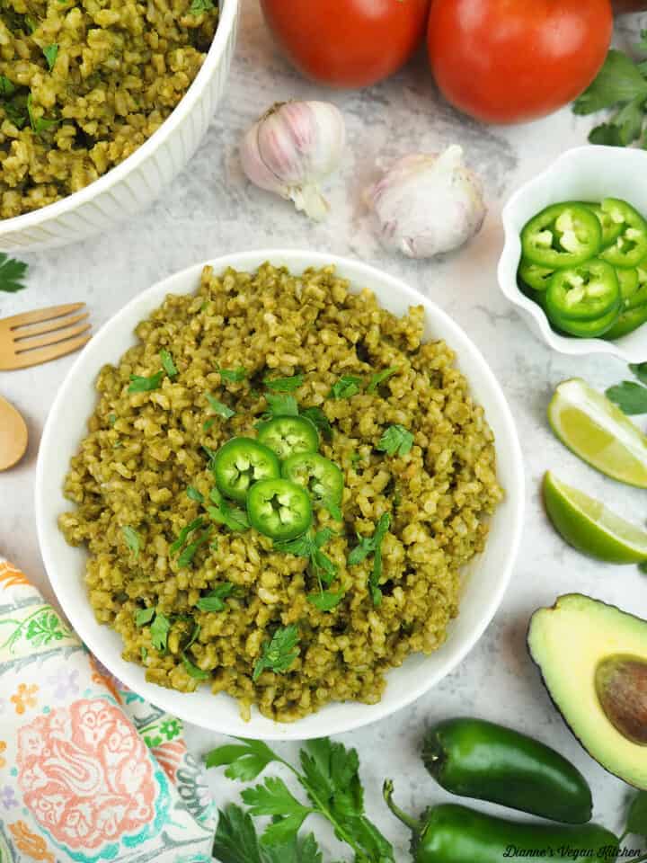 Green Rice from Vegan Mexico – Dianne's Vegan Kitchen