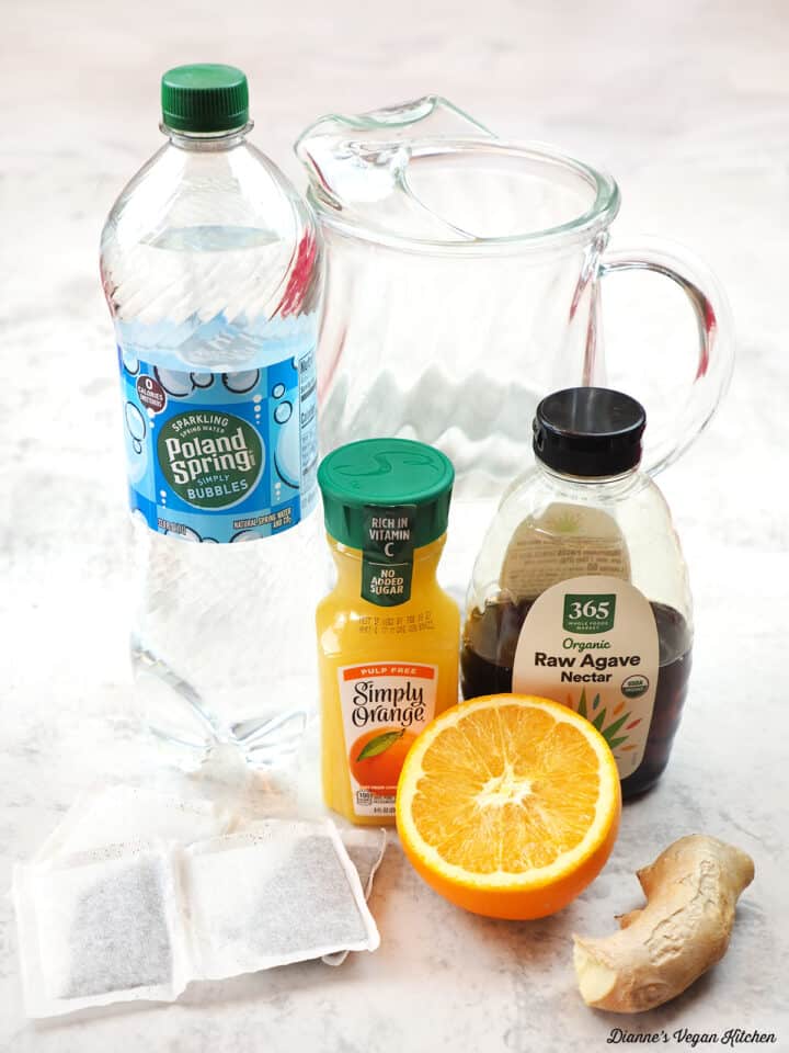 Sparkling Iced Tea – Dianne's Vegan Kitchen