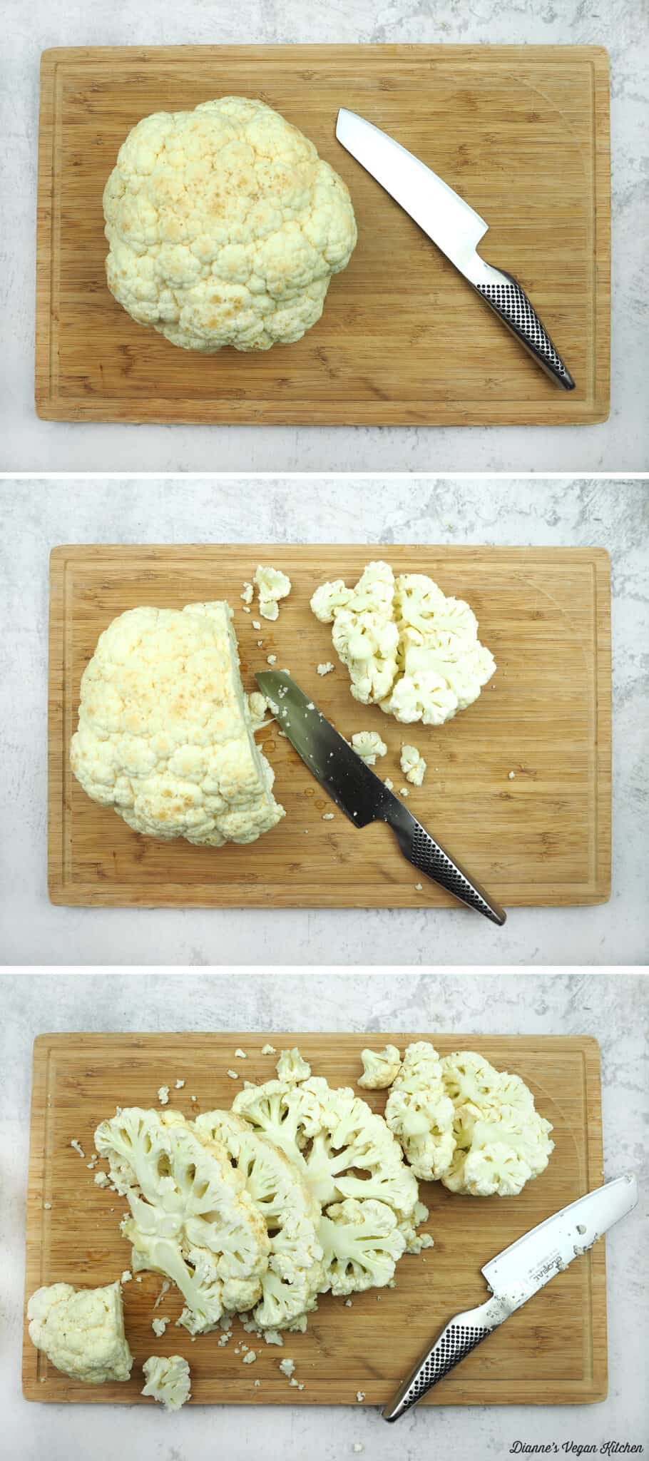 Thai-Inspired Cauliflower Steak – Dianne's Vegan Kitchen